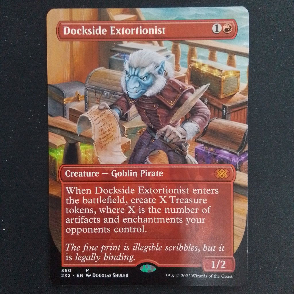 Dockside Extortionist 2x2 (Alt Art) – Valkyrie Games NZ