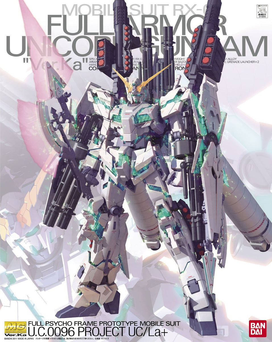 MG 1/100 RX0 Full Armor Unicorn Gundam Ver. Ka – Valkyrie Games NZ