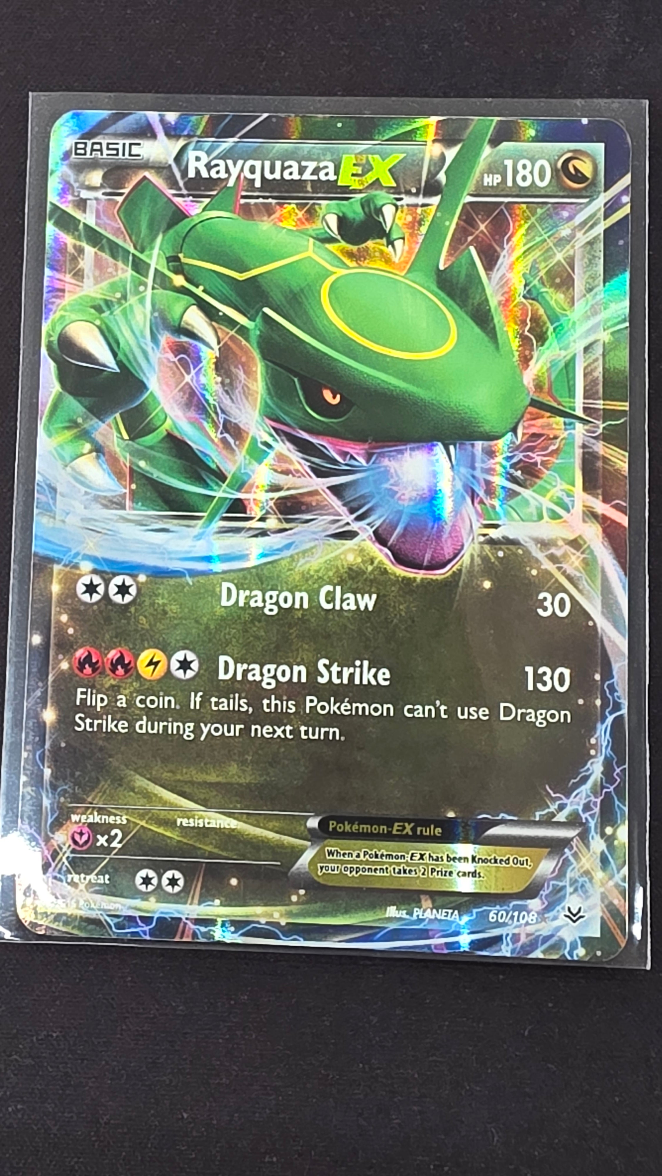 Rayquaza EX (60/108) – Valkyrie Games NZ